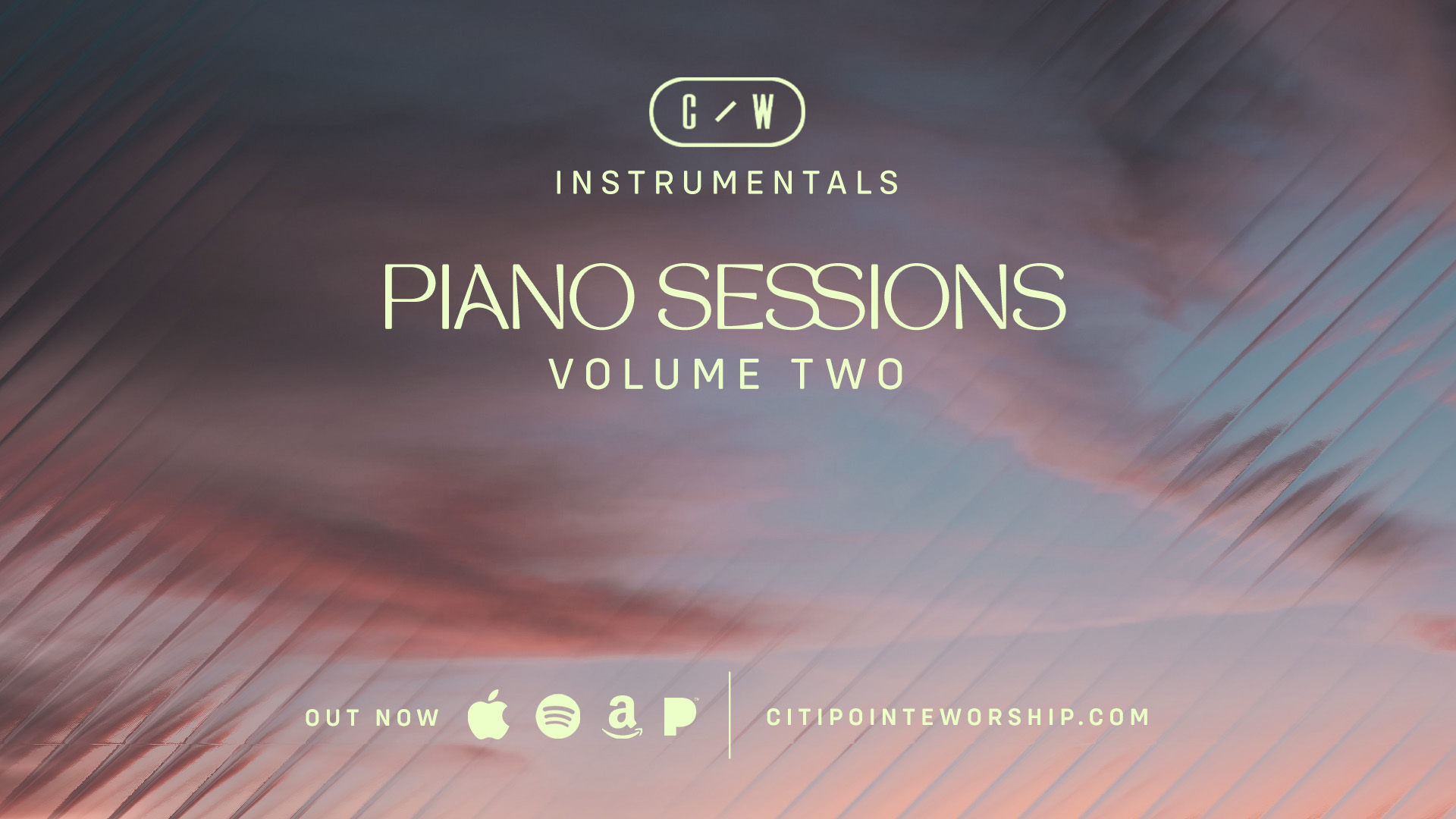 Instrumentals - Piano Sessions Vol 2 - Citipointe Worship
